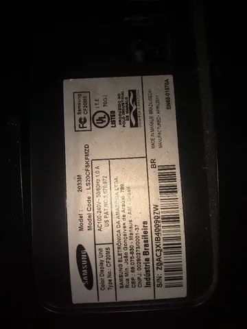 "televisao samsung 25 polegadas" no Brasil