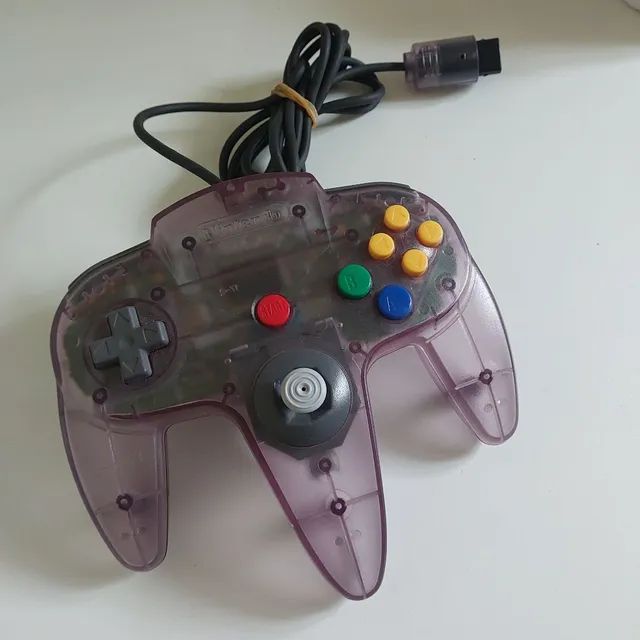 "controle nintendo 64 original" no Brasil