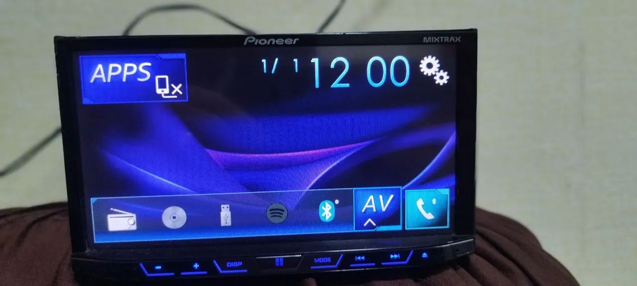 DVD PLAYER PIONEER TELA 7 POLEGADAS 2-DIN AVH-X5880TV - DVD, Blu-Ray e ...