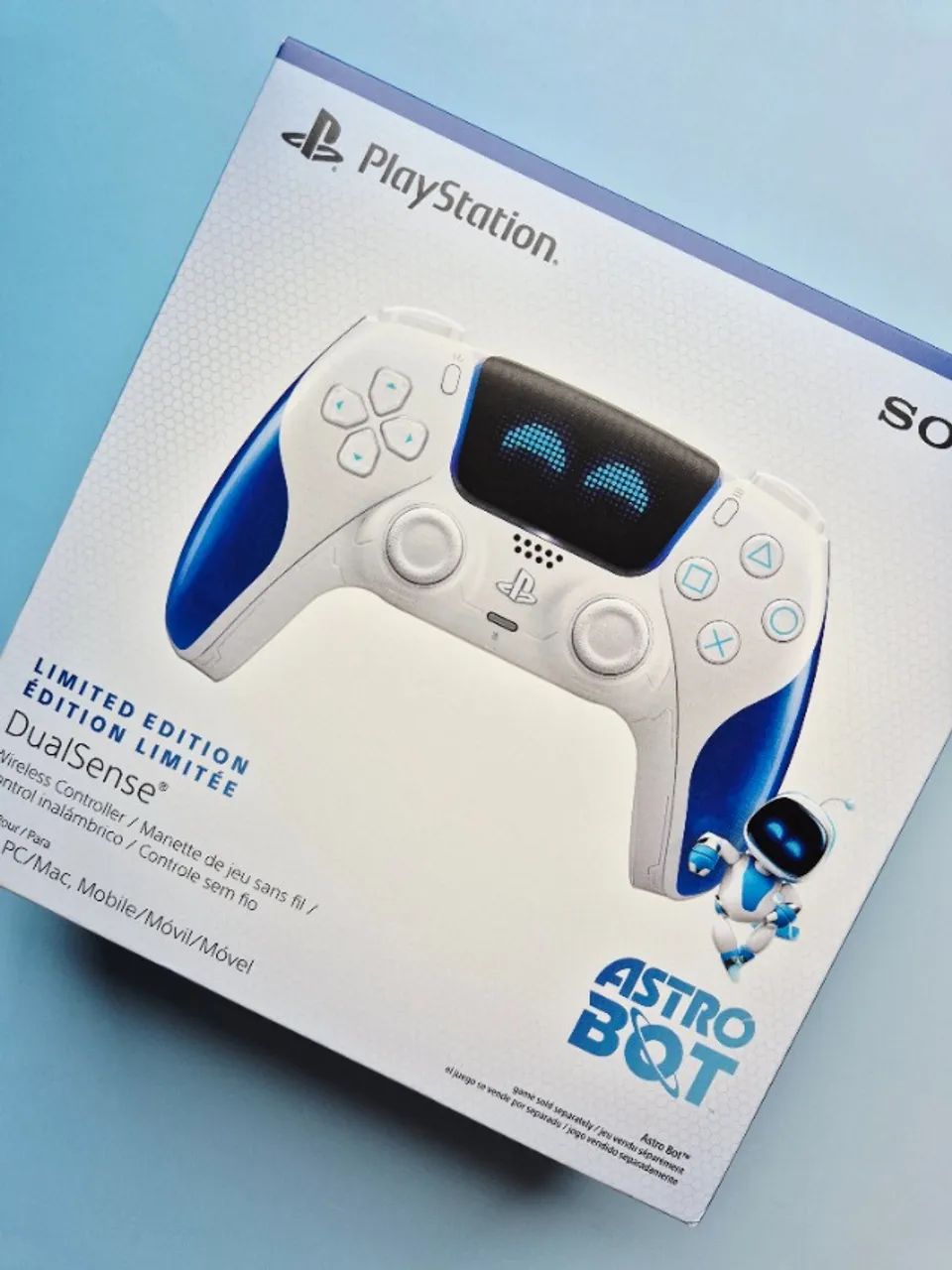 Controle PlayStation DualSense Wireless ASTRO BOT Joyful Completo PS5 ...
