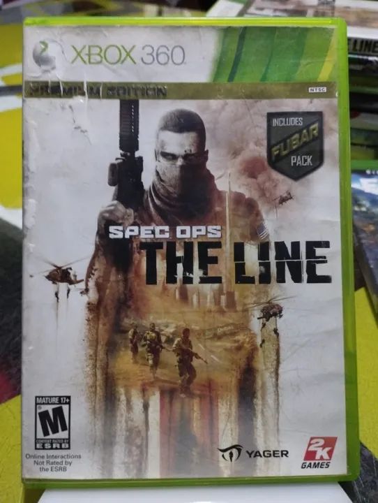 spec ops the line xbox 360 mídia física original - Jogos de Vídeo Game ...