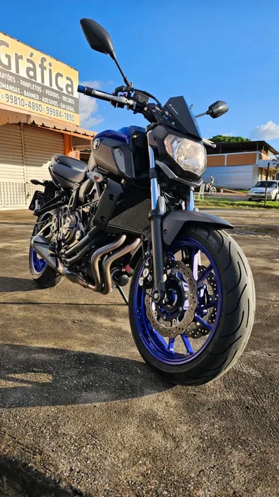 Motos YAMAHA MT-07/MT-07 no Brasil