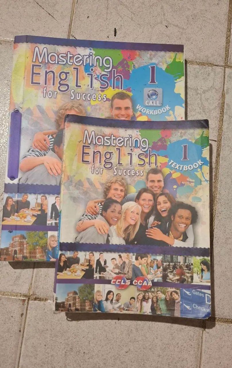 Mastering English Livro De Inglês Volume 1 Livros E Revistas