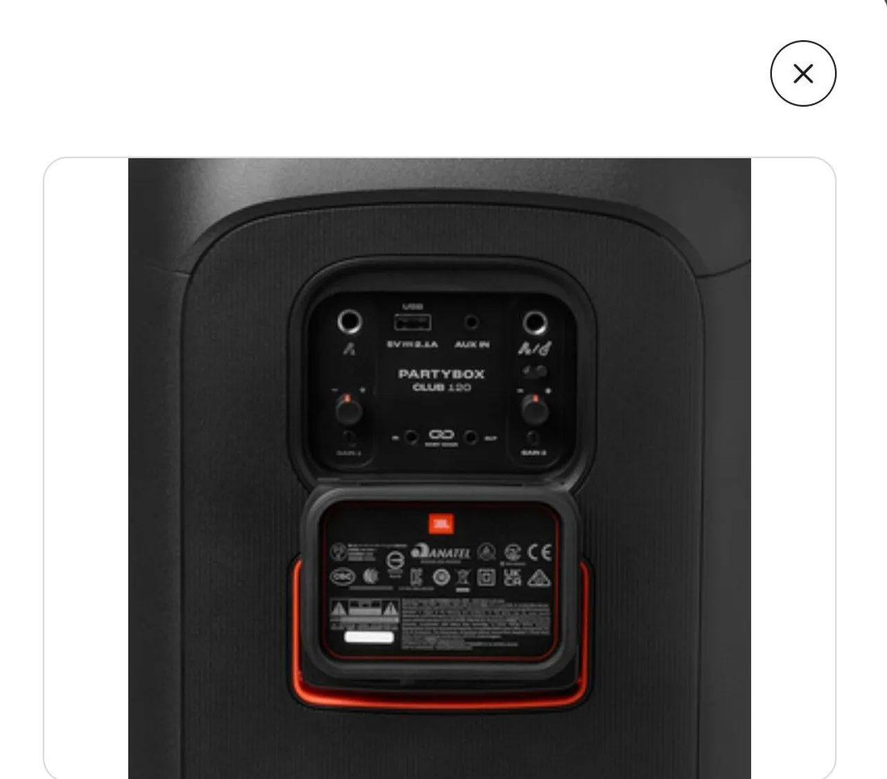 JBL party box 120 -3 meses de uso garantia e nota fiscal - Aparelhos de ...