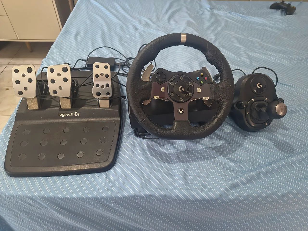 Volante Logitech G920 - Peças e Acessórios de Vídeo Game - Centro ...