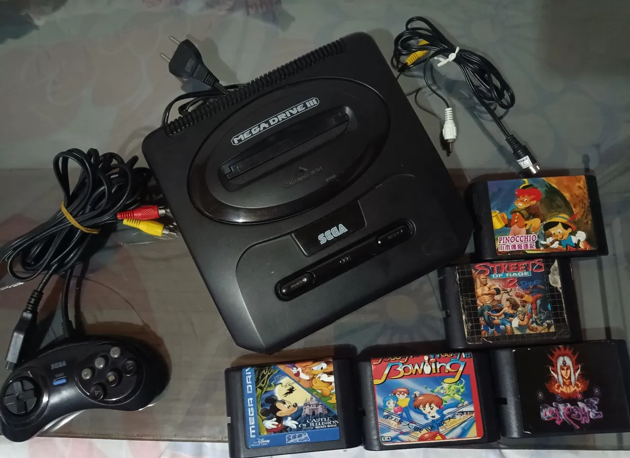 "mega drive" - Consoles de Vídeo Game no Brasil