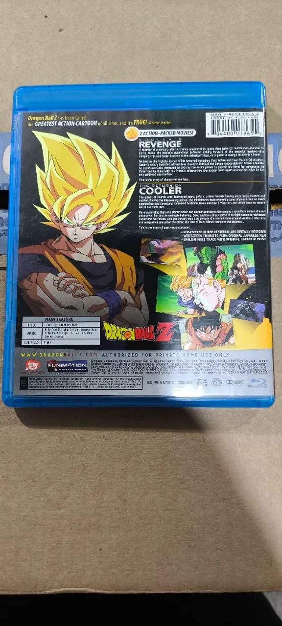 Blu-ray Dragon Ball Z, dois filmes - CDs, DVDs etc - Ipanema, Porto ...