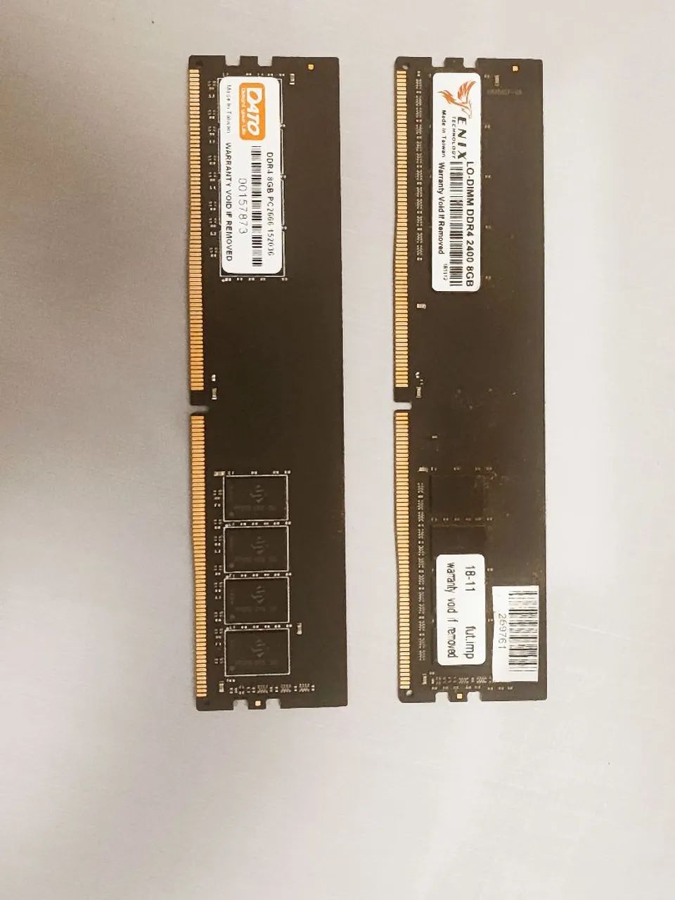 2 Memórias RAM DDR4 8GB - Peças de Hardware - Santa Maria, Timóteo ...