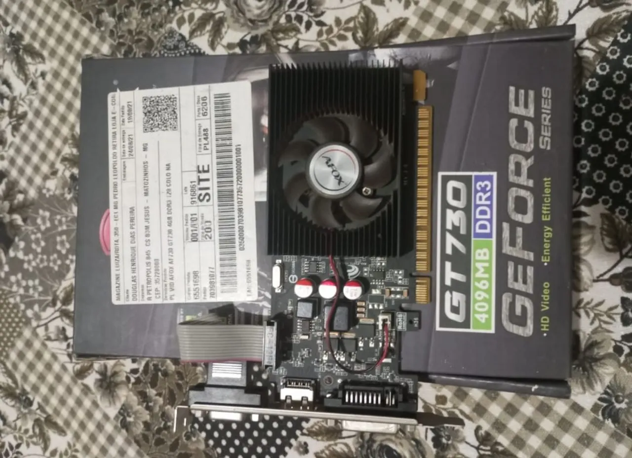 "geforce gt 730" - Placas de Vídeo no Brasil