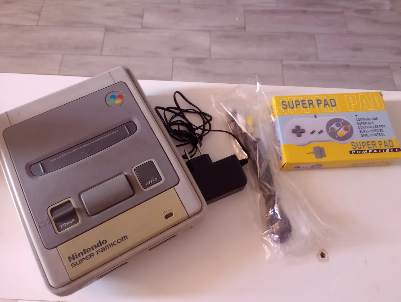 "super nintendo original" no Brasil