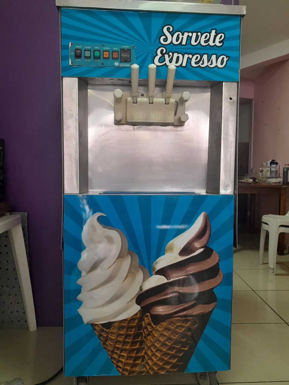 "maquina de sorvete expresso" no Brasil