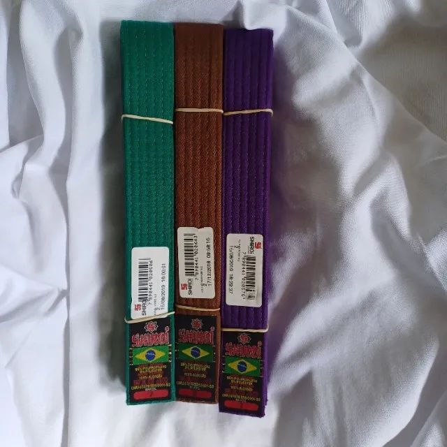 "faixas do karate" no Brasil