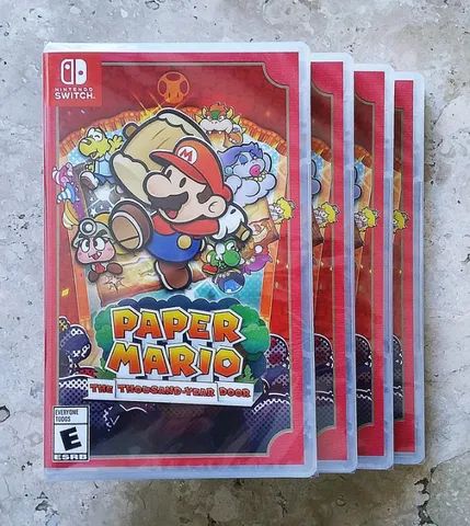 "paper mario switch" no Brasil