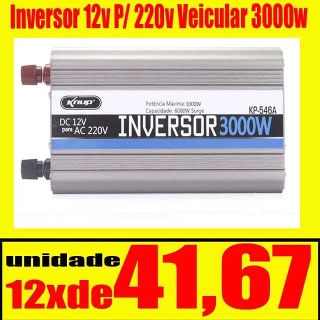 "inversor de onda modificada" no Brasil