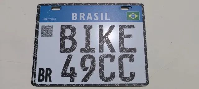 "placa 49cc" no Brasil