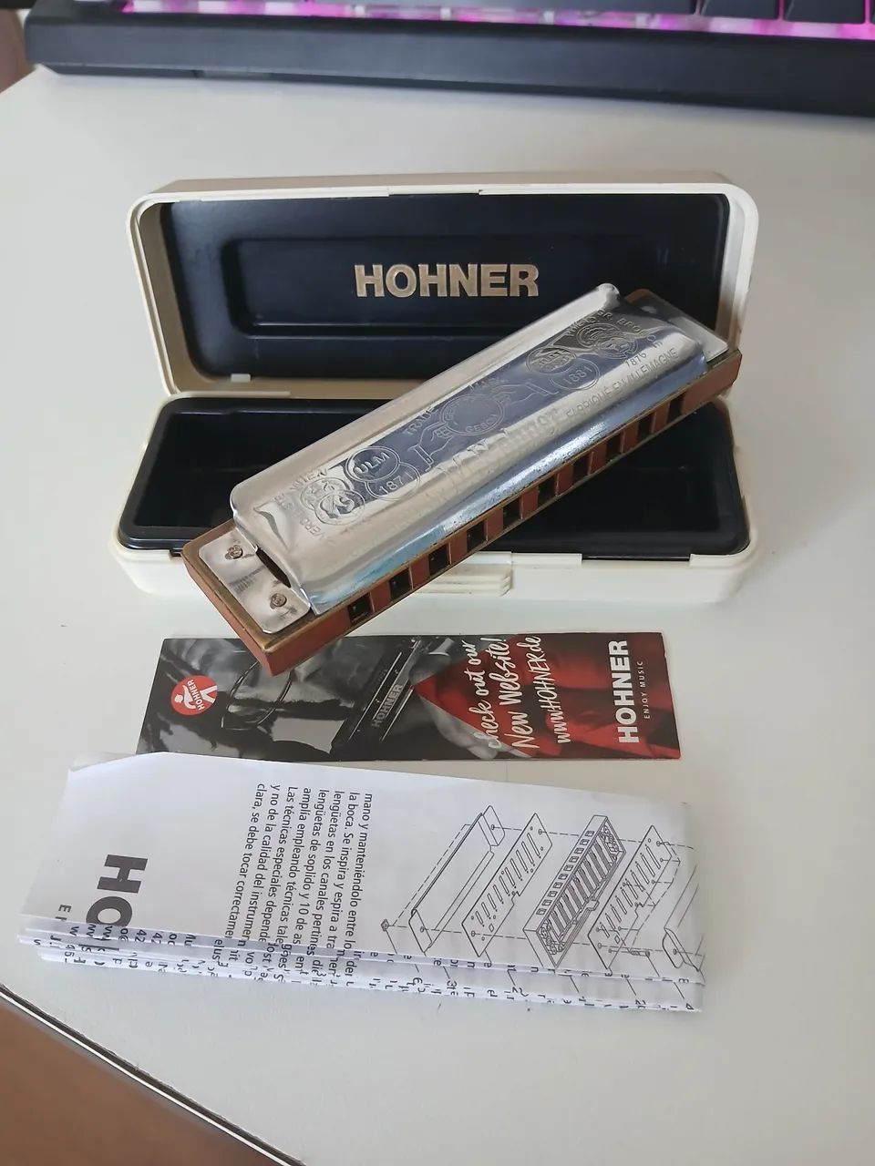Gaita Hohner Marine Band 1986 C (Dó) - Instrumentos musicais - Cruzeiro, Belo Horizonte ...