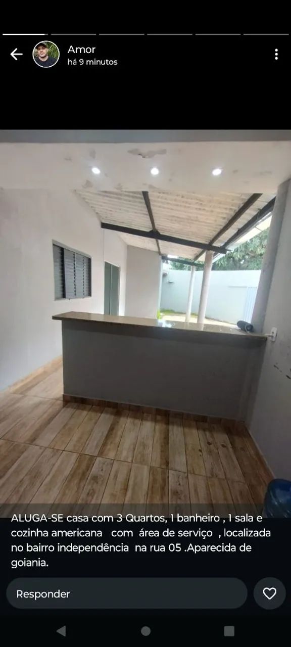 Casa 3 quartos para alugar - Independência, Aparecida de Goiânia - GO ...