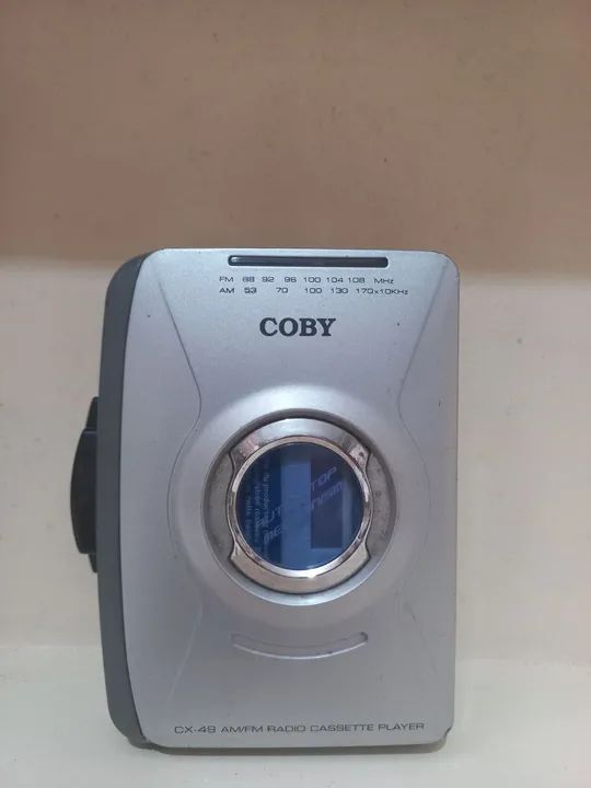 Rádio tape walkman Coby CX-49 AM/FM - Aparelhos de Som - Parque Novo ...
