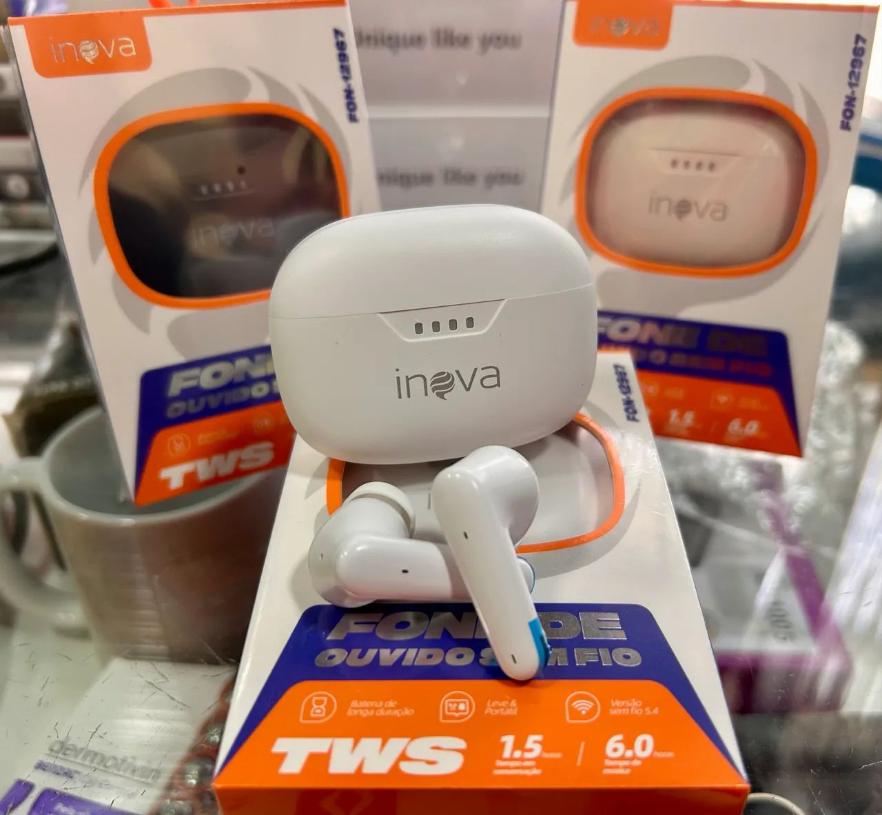 Fone Bluetooth Inova FON-12967 - Fones de Ouvido - Saldanha Marinho ...