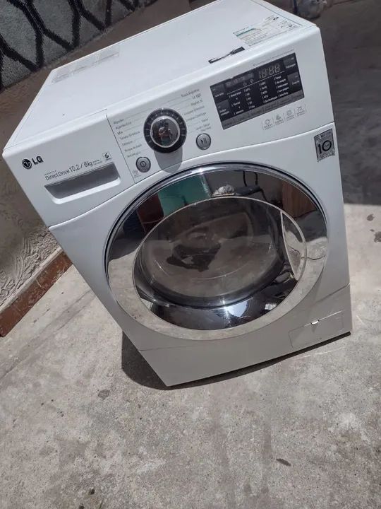 Lava e seca LG 10.2kg touch screem SEMI NOVA funcionando perfeitamente - Máquinas de Lavar e ...