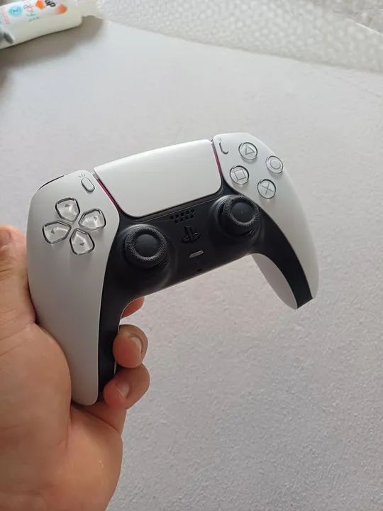 Controle DualSense PS5 Branco original - Peças e Acessórios de Vídeo ...