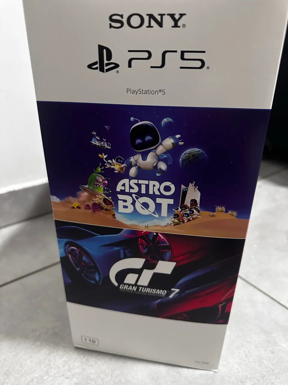 PS5 Console PlayStation 5 Slim Disk 1TB com AstroBot + Gran Turismo 7 ...