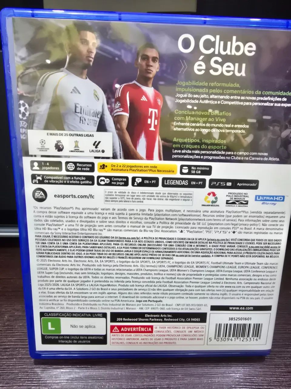 FC26 / Fifa 26 PS5 - Jogos de Vídeo Game - Paraíso, Anápolis 1469435615 ...