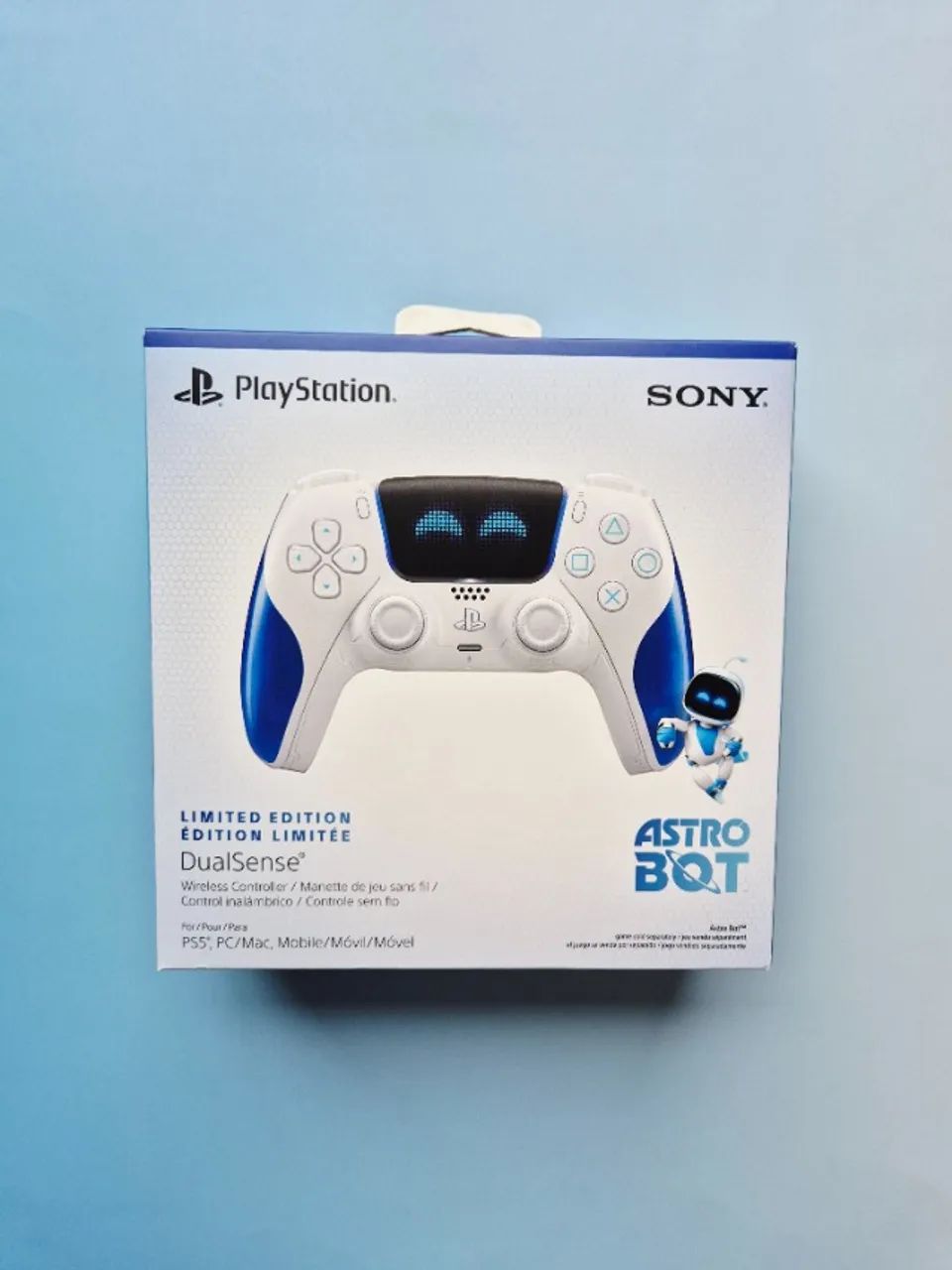 Controle PlayStation DualSense Wireless ASTRO BOT Joyful Completo PS5 ...