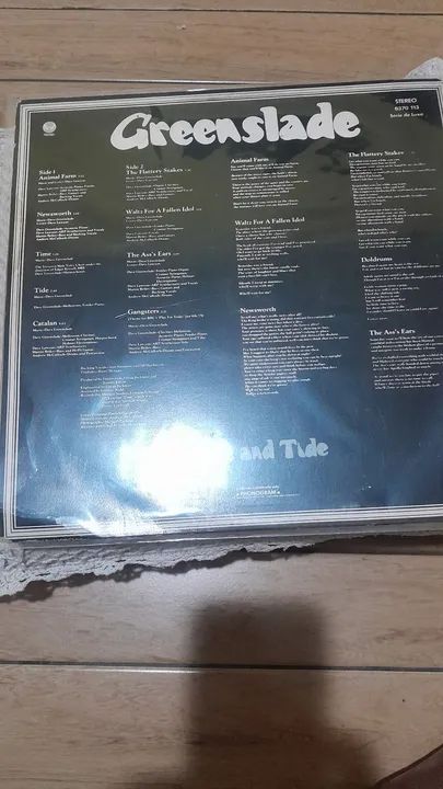 Lp greenslade time and tide.