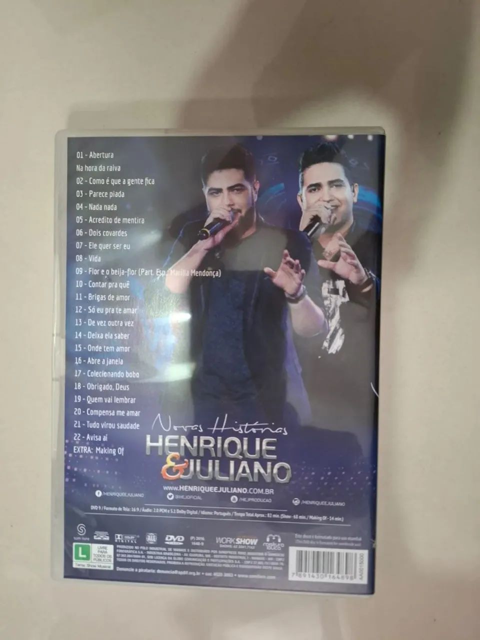 Henrique e Juliano - Novas Histórias - CDs, DVDs etc - Brasilândia, São ...