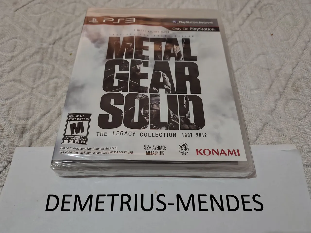 "metal gear legacy collection" - Jogos de Vídeo Game no Brasil