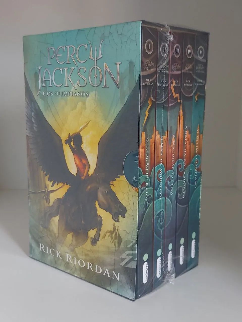 Box Percy Jackson E Os Olimpianos (Lacrado) - Box de Livros - Livros e ...
