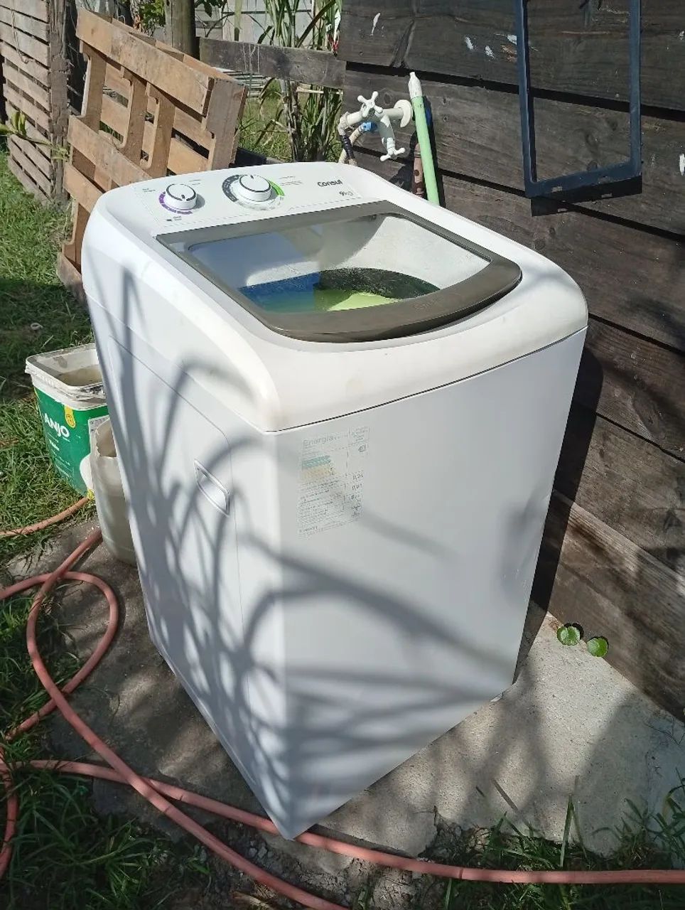 Máquina de lavar roupa Consul 9kg funcionando perfeitamente - Máquinas ...
