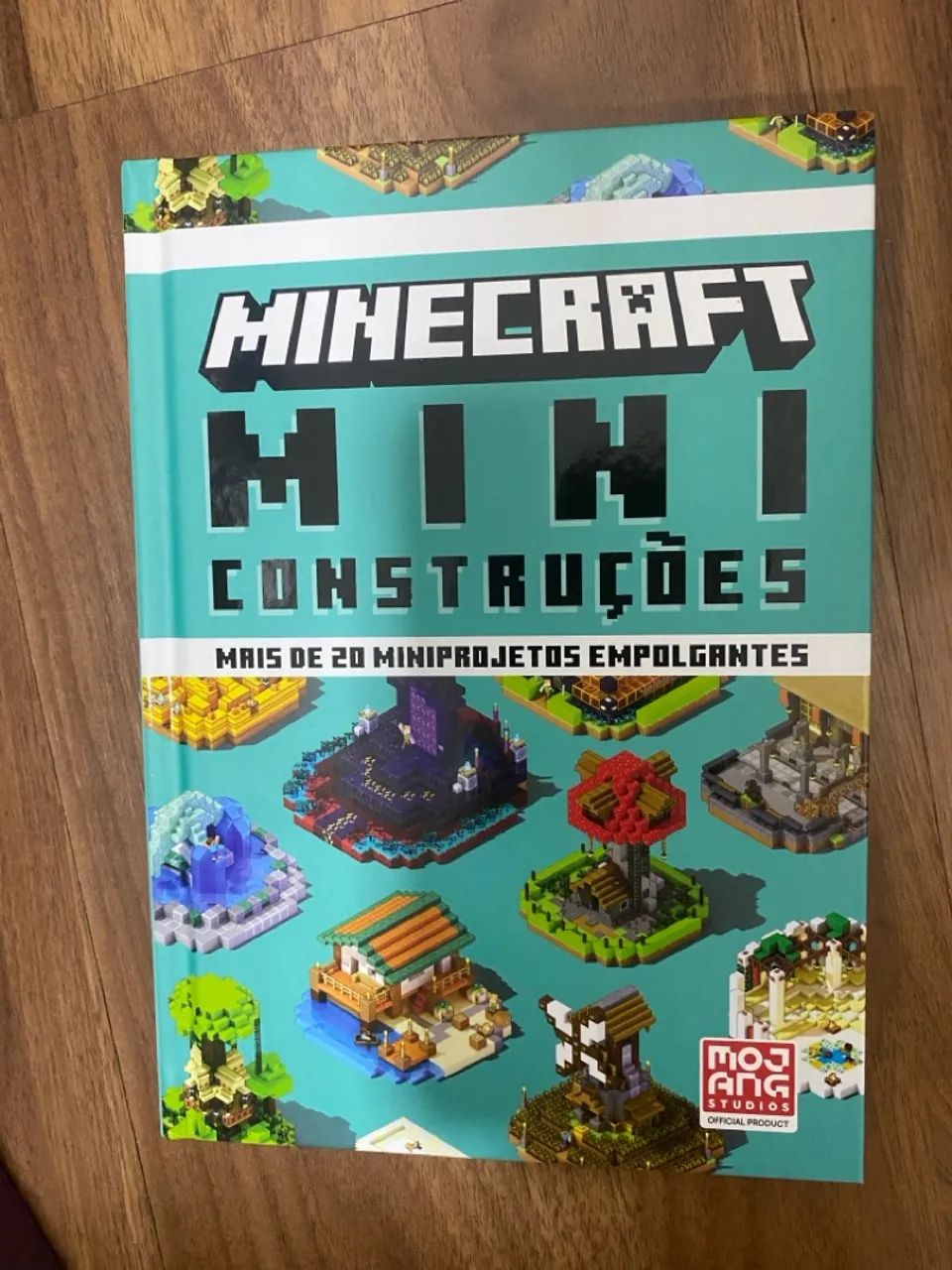 Livro Minecraft Mini Construções - Original Mojang Studios - Papelaria ...