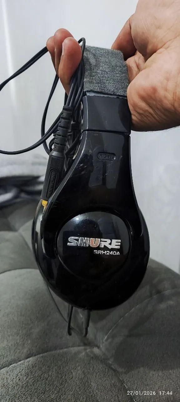 Fone flat Shure SRH240A - Fones de Ouvido - Pascoal Ramos, Cuiabá ...