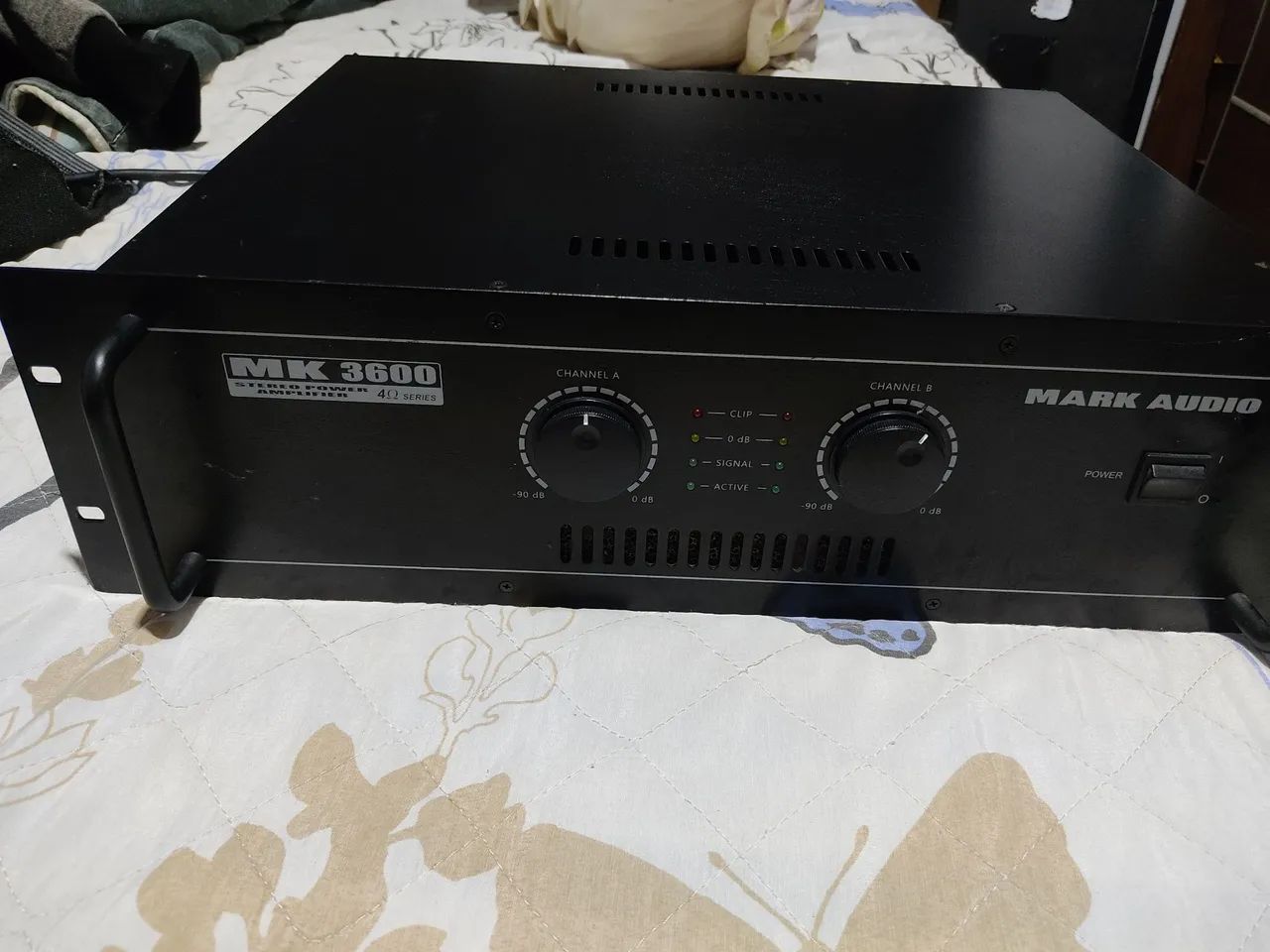 Amplificador de Potência Mark Audio MK 3600 600 RMS. - Aparelhos de Som ...