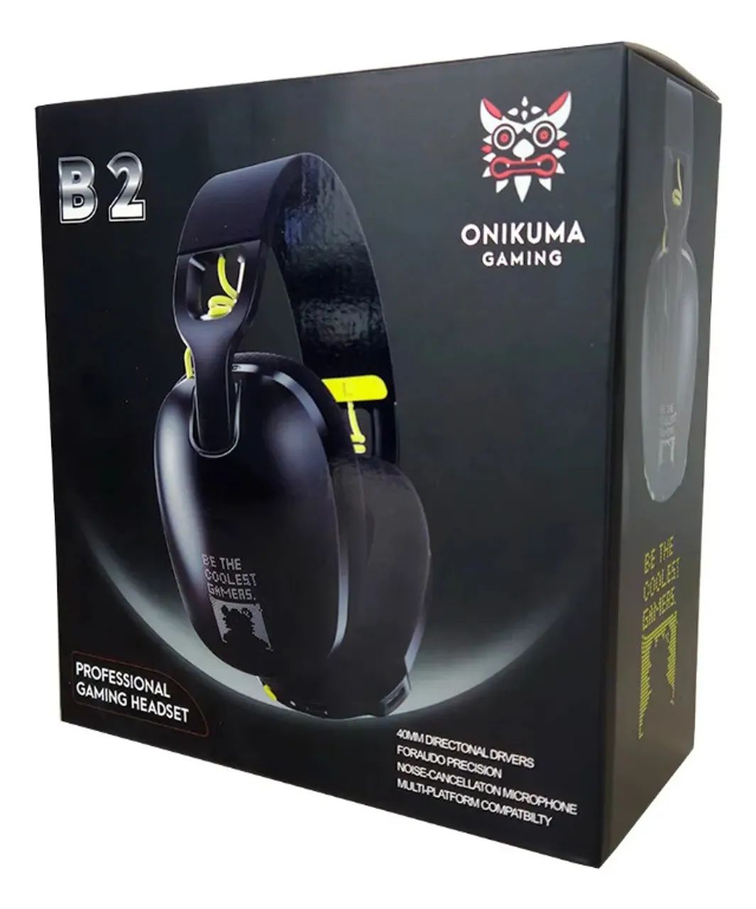 Headset Profissional Onikuma B2 SEM fio 2.4G Bluetooth dobrável e ...