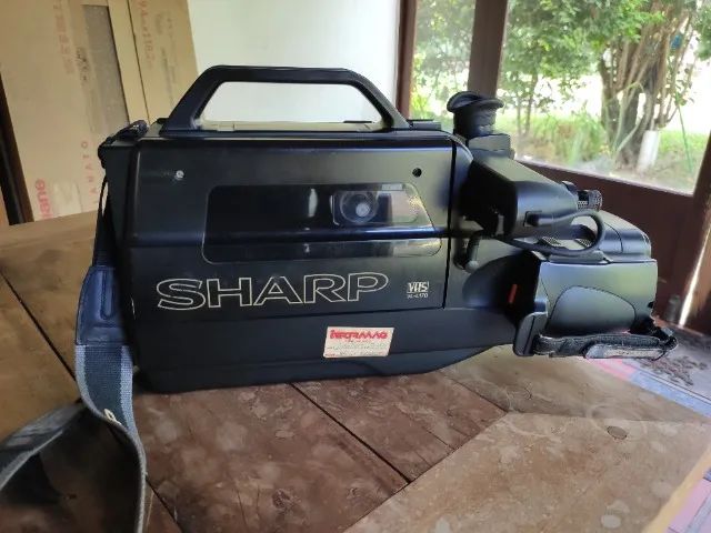 Filmadora Sharp VHS - Câmeras e Filmadoras - Vargem Pequena ...