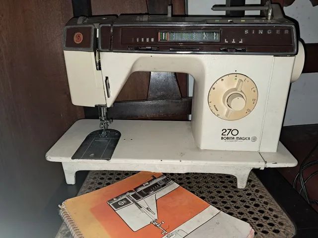 "maquina de costura singer 270 bobina magica" no Brasil