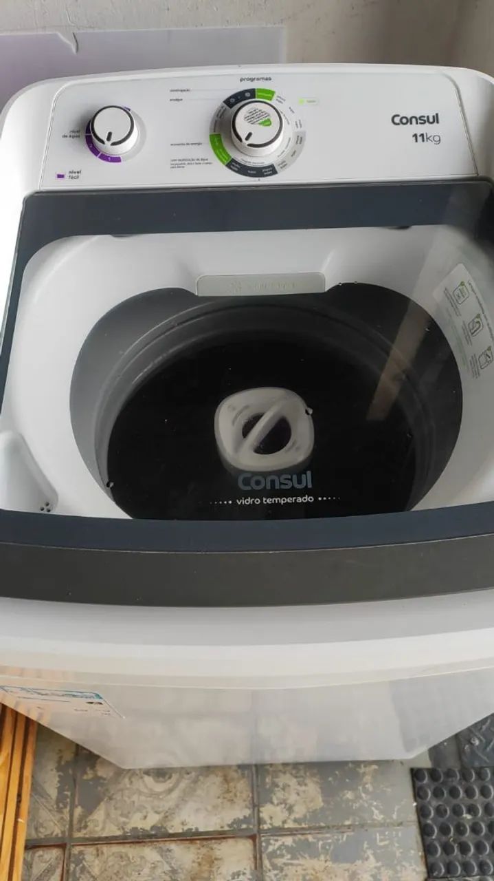 Lavadora de Roupas Consul 11kg - Máquinas de Lavar e Secadoras - Coroa ...