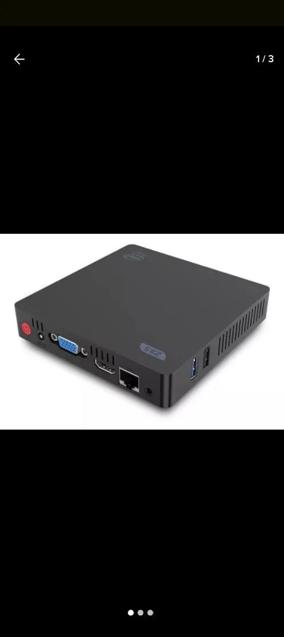Mini PC Intel Z85 wifi Bluetooth hdmi vga - Computadores e Desktops ...