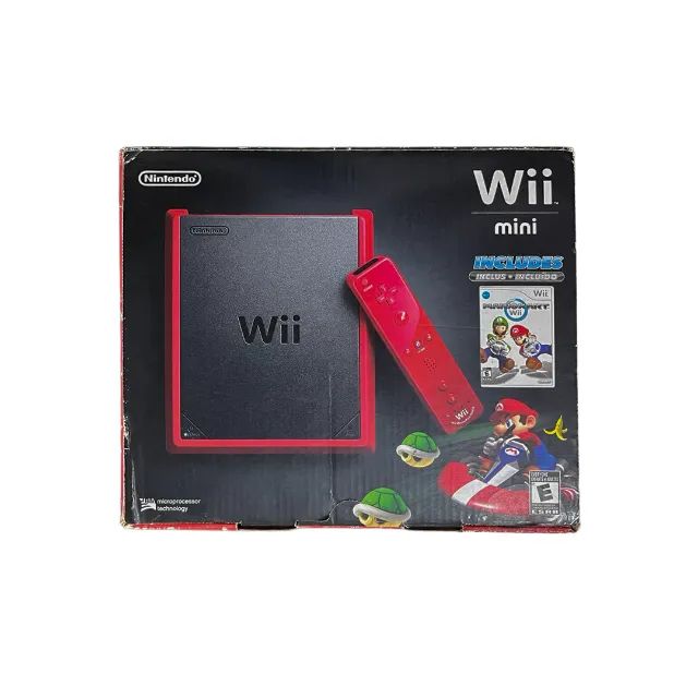 Nintendo Wii Mini na Caixa com Todos os Acessórios Originais - Consoles ...