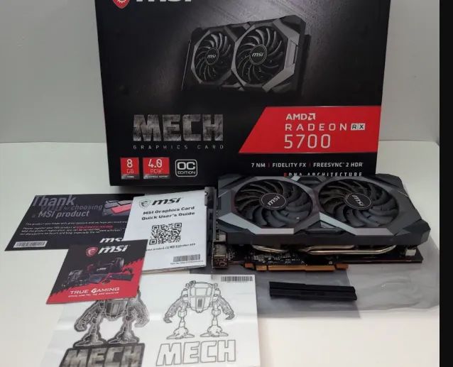Placa de video Radeon RX 5700 MECH GP OC.USE CUPOM cx6 - Placas de Vídeo - Maria Goretti, Belo ...
