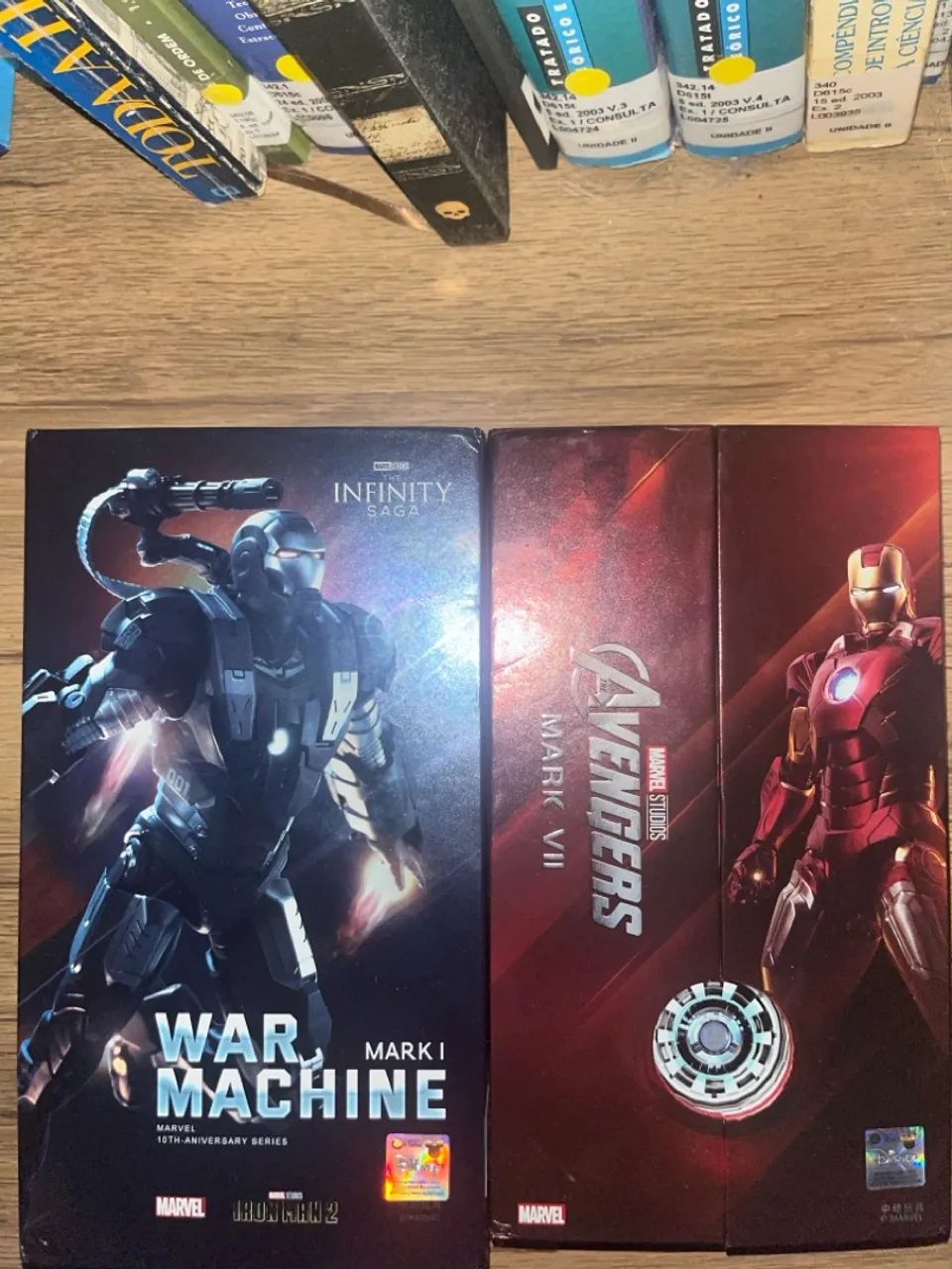 Homem de Ferro Mark VII e War Machine Mark I ZD Toys Boneco Iron Man ...