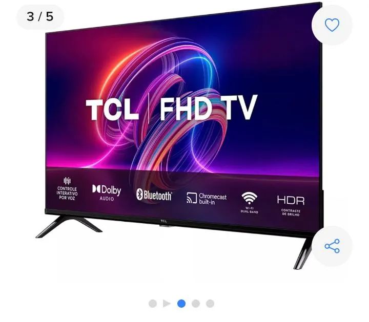 TV TCL FHD Smart 40 polegadas Nova na caixa - TVs - Centro, Lauro de ...
