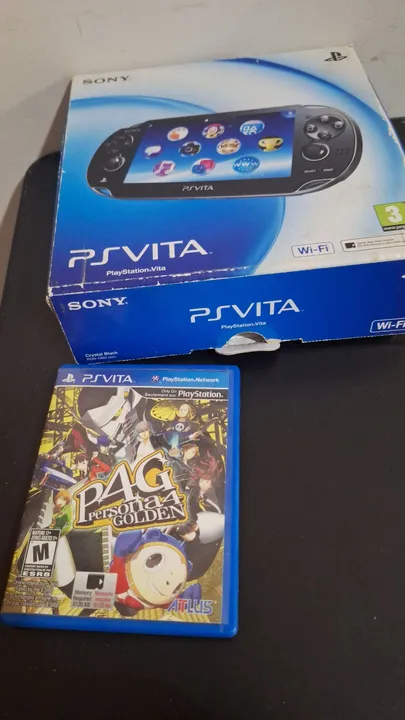 ps vita caixa Consoles de Video Game no Brasil