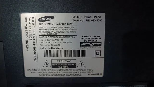 "tv led 40 full hd samsung" no Brasil