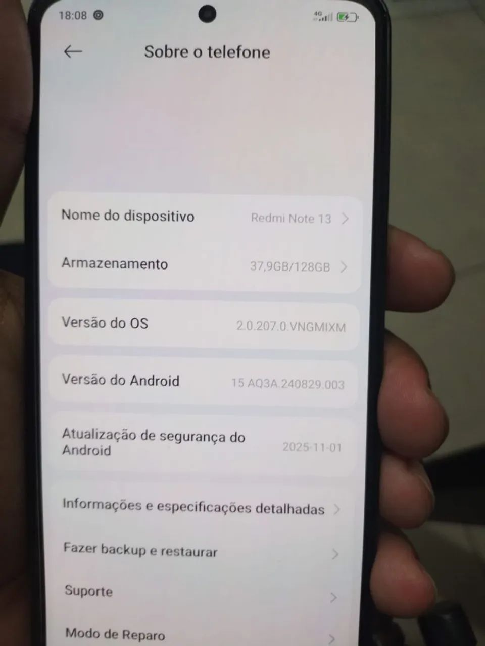 Celular Redmi note 13 - Celulares e Smartphones - Santa Isabel, Várzea ...