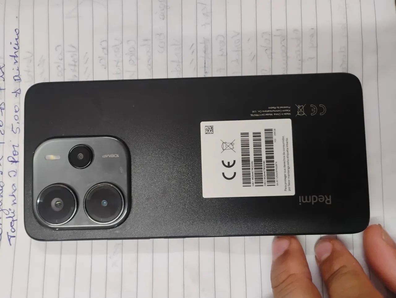 Troco o meu redmi note 14 em iPhone 12 pro 256 gb, câmera 108 MP. Sou ...