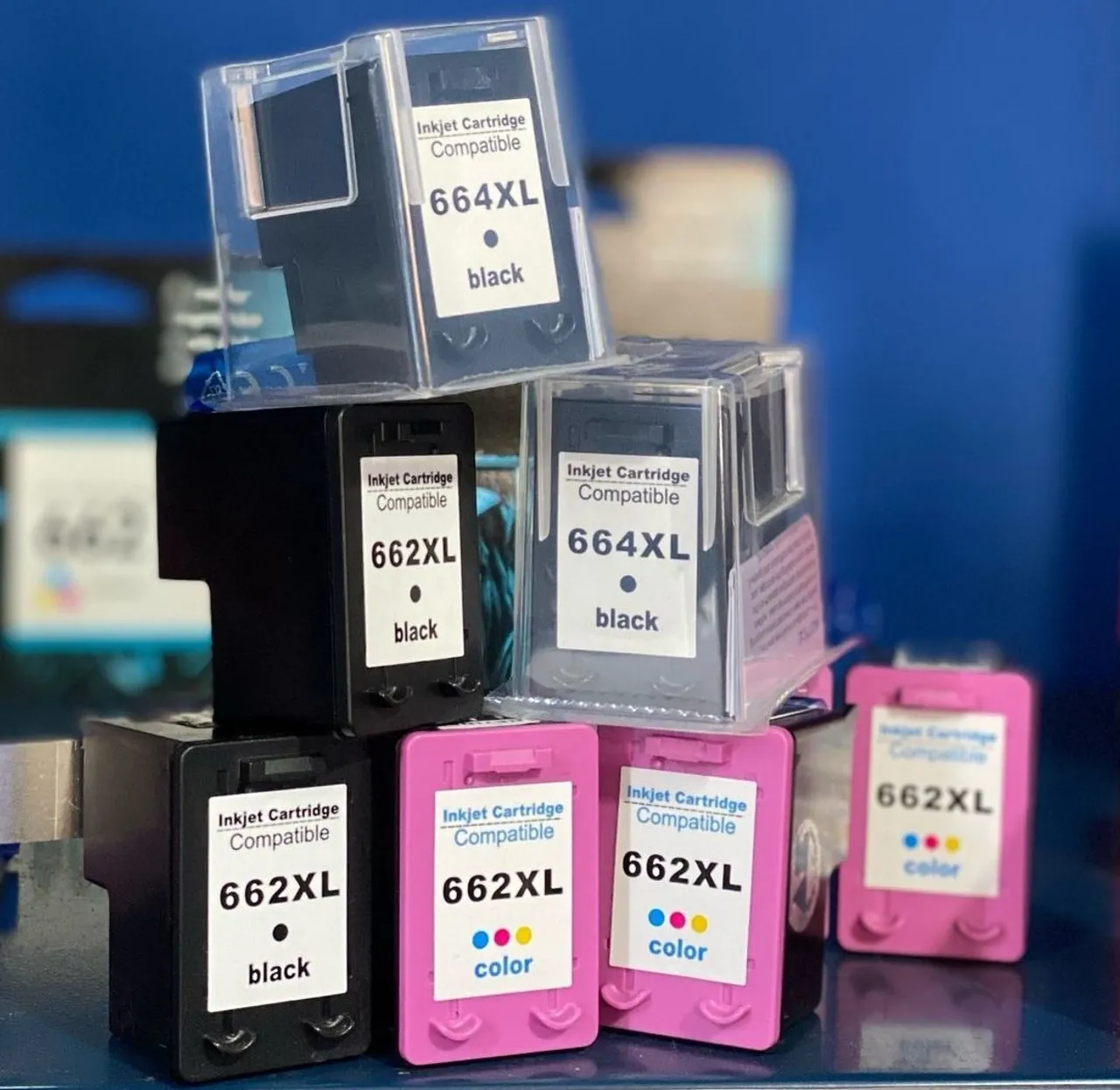 "recargas de cartuchos" no Brasil